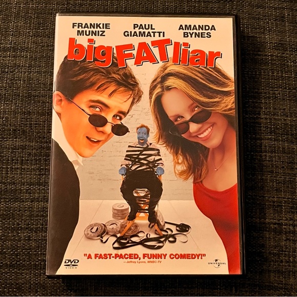 Media | 1 For 15 Big Fat Liar Dvd Frankie Muniz Paul Giamatti Amanda ...